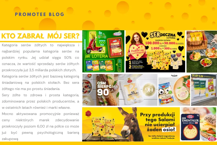 Blog :: Sery żółte to największa kategoria serowa na polskim rynku